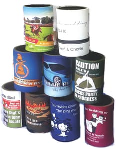 Custom stubby holders from 1 - 1000 plus now at aussiestubbyholders